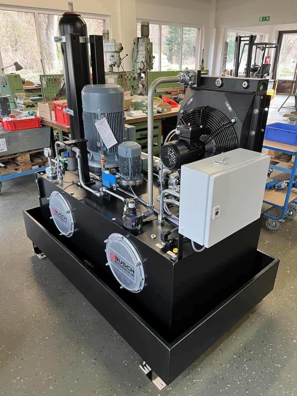 Hydraulikaggregat richtig auslegen: Ein Leitfaden - Busch-Hydraulik
